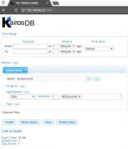 1 Data Point | GridDB: Open Source Time Series Database for IoT
