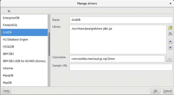 Connecting To Griddb Via Jdbc With Sqlworkbenchj Griddb Open Source Time Series Database For Iot