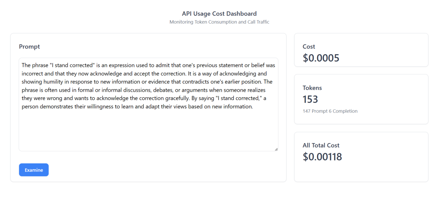 Building An Openai Api Tokens Usage Dashboard Using Griddb Nodejs And React Griddb Open