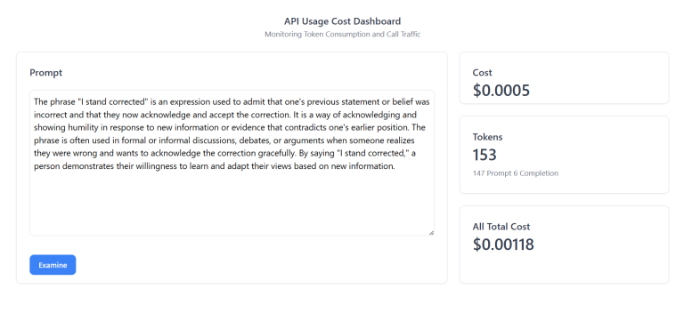Building An Openai Api Tokens Usage Dashboard Using Griddb Nodejs